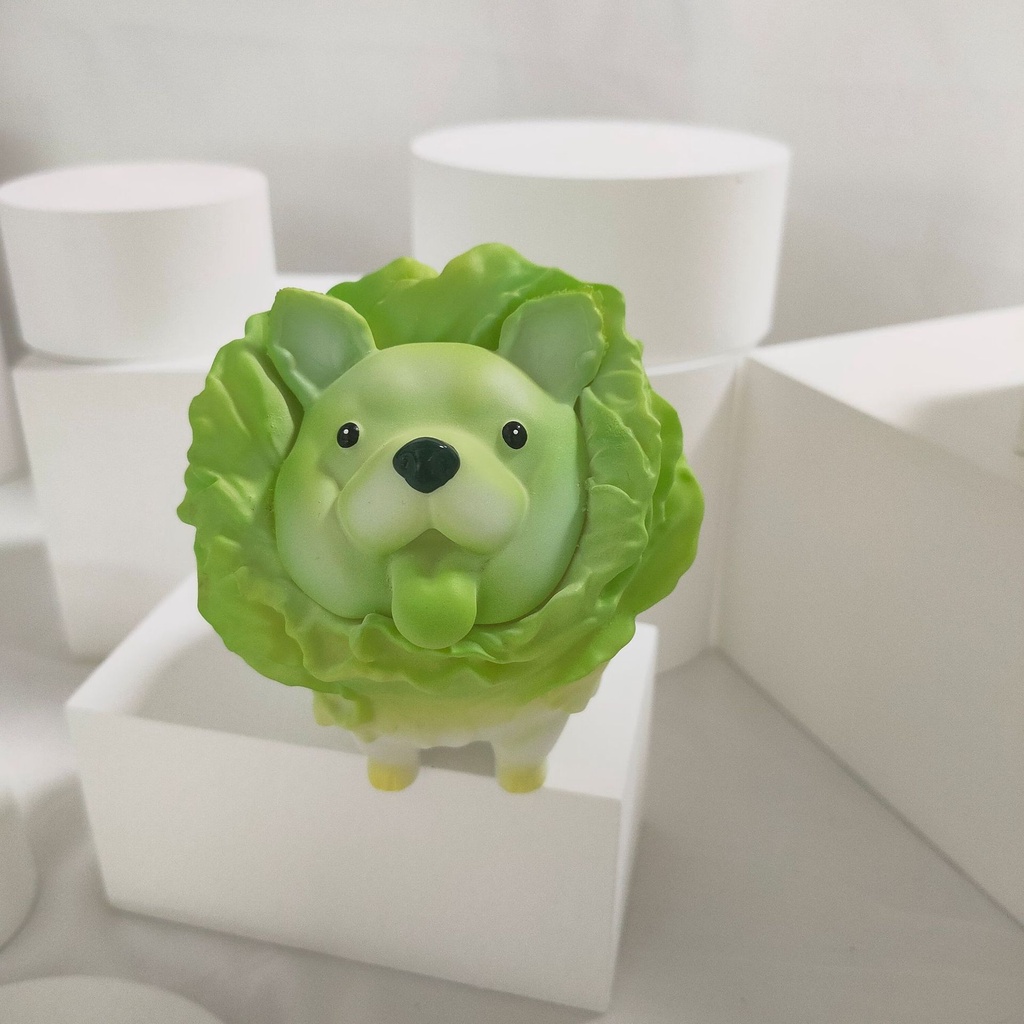 Vegetable Dog Hand Office Nuo'an Same Style Cabbage Dog Model Baby ...
