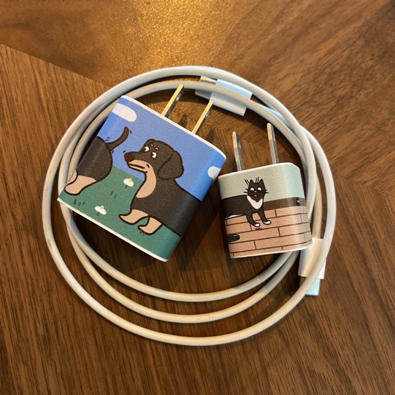 Cat with cucumber - Charger sticker - bloomatyourservice - ThaiPick