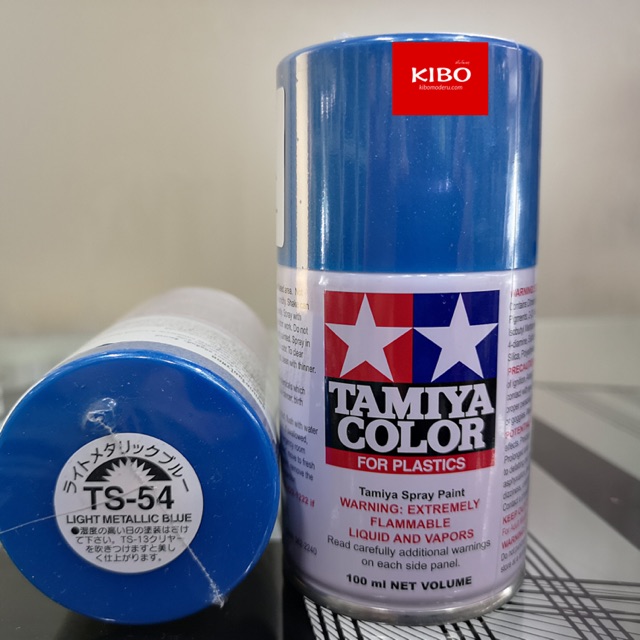 สีสเปรย์ทามิย่า Tamiya TS-54 LIGHT METALLIC BLUE 100ML น้ำเงินเมทัลลิก ...