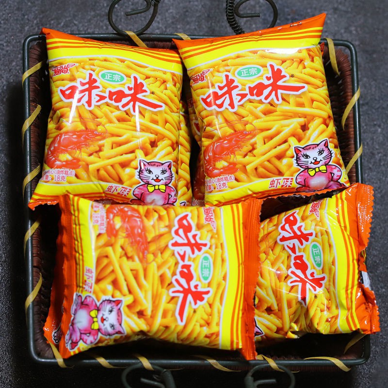 ∋Aishang Mimi Shrimp Crackers Large Packed Puffed Food Snacks Snacks ...