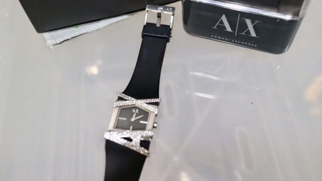 นาฬิกาผู้หญิง ARMANI EXCHANGE AX3121 (มือ2) ของแท้100% ซื้อจากShop ...