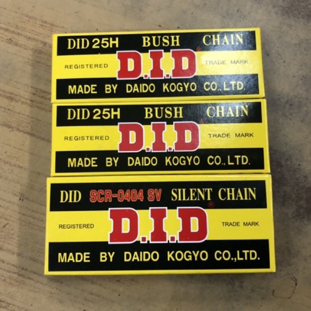โซ่วาวDIDแท้100 ผลิตในไทย (เวฟ125 ปลาวาฬ เวฟ110i เวฟ100) - cck.chockchai - ThaiPick