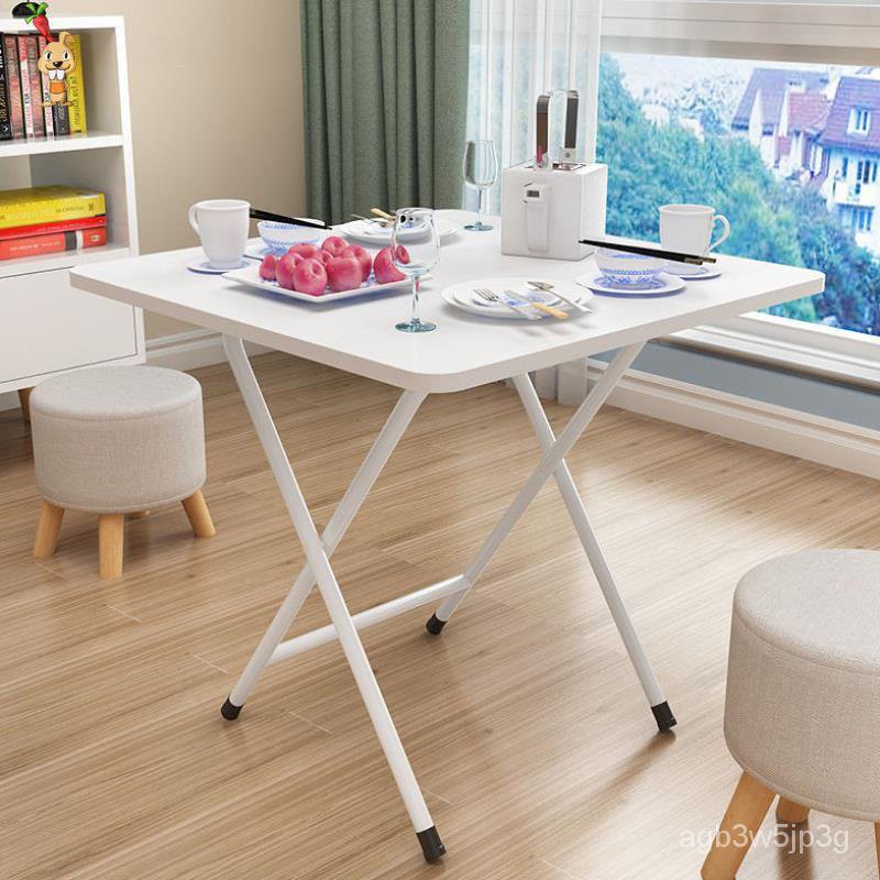 Folding Table Dining Table Simple Household Bedroom Dorm Rental Room ...