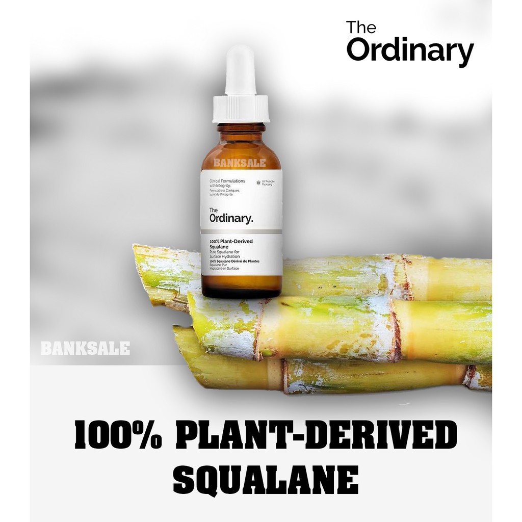 The Ordinary 100% Plant Derived Squalane 30ml ออยล์บำรุงผิวบางเบา ไม่ ...
