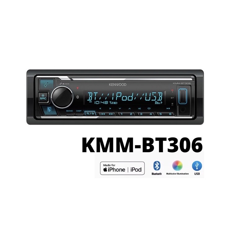 KENWOOD รุ่น KMM-BT306 | Shopee Thailand