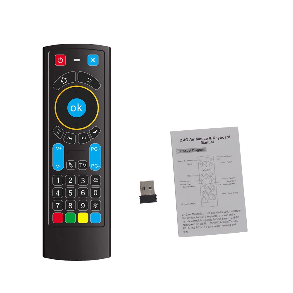{ถูกที่สุด} For Amazon Fire Stick Wireless Remote Control with Keyboard ...