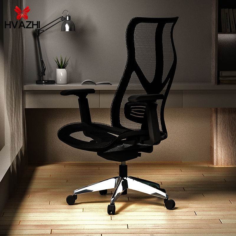 Huzhiเก้าอี้ยศาสตร์เก้าอี้คอมพิวเตอร์ที่ใช้ในครัวเรือนที่สะดวกสบาย ...