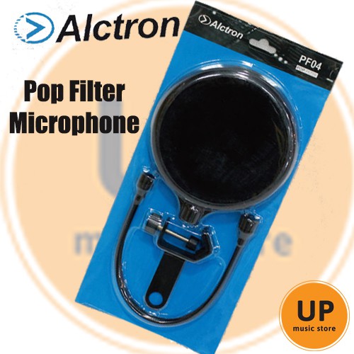 Alctron PF04 Popfilter (อุปกรณ์กันลมแบบไนลอน 2 ชั้น สำหรับการบันทึกเสียง) - upmusicstore - ThaiPick