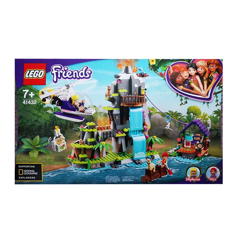 LEGO 41432 Good Friends Series Alpaca Mountain Jungle Rescue เด็กปริศนา ...