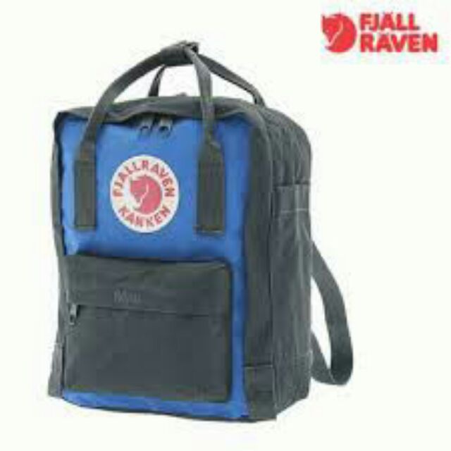 031-525 Graphite - UN Blue (มีปัก) Kanken Mini 7L - angrumruay - ThaiPick