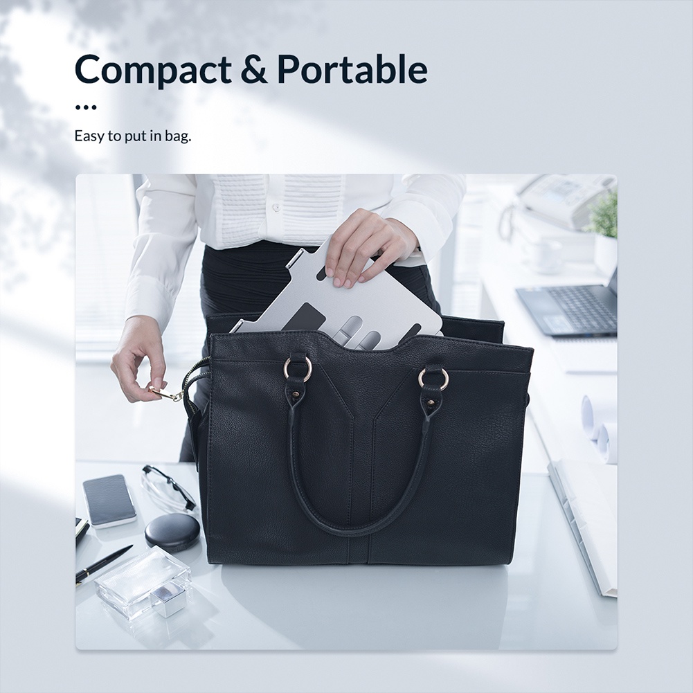 ORICO Adjustable Foldable Laptop Mobile Phone Holder HUB Splitter HUB ...