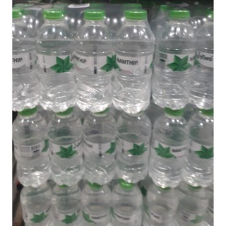 น้ำทิพย์ น้ำดื่ม ขนาด 350ml ยกแพ็ค 12ขวด NAMTHIP DRINKING WATER ...
