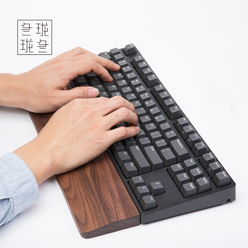 Mouse drag pad พร้อมส่ง high-end wooden notebook mechanical keyboard ...