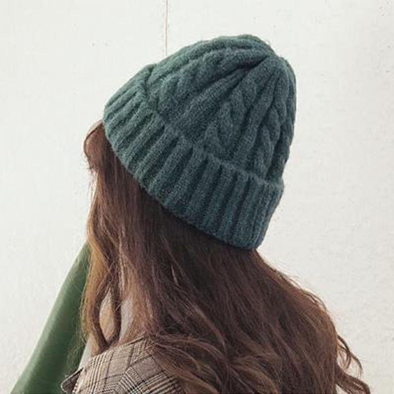 Knitted Wool Hat for Children Winter Korean Style Candy Color All-Match ...