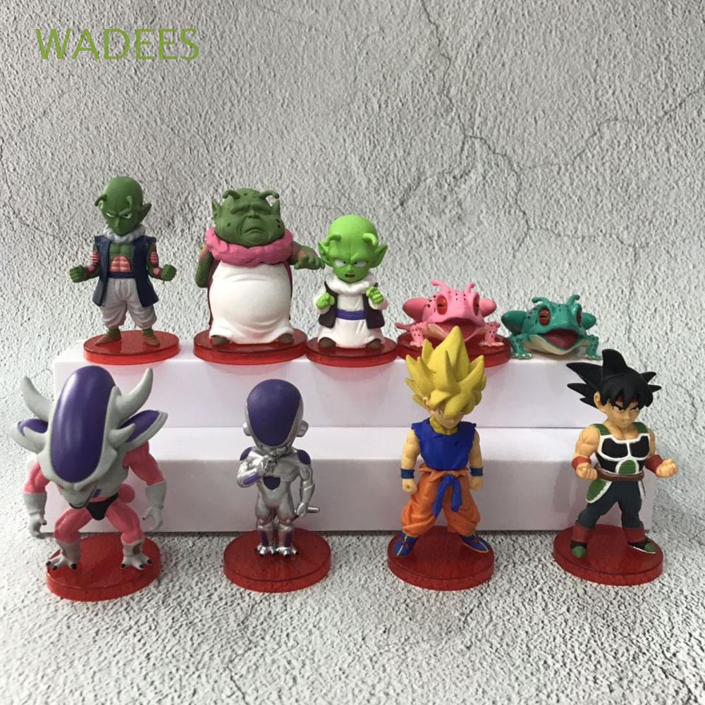 WADEES 8pcs/set Figurine Model For Kids Doll Ornaments Dragonball ...