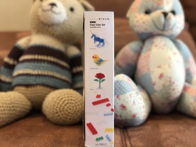 Nanoblock NB-016 Clear Color Set (Contain over 800 pieces) designed by KAWADA in JAPAN สภาพ 99 ...