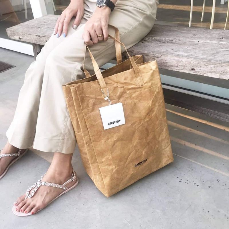 AMBUSH PAPER BAG กระเป๋ากระดาษเคลือบแว๊ค - yindee_shop26 - ThaiPick