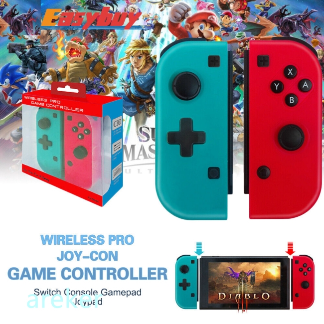 Wireless Pro Joy-Con Game Controller Nintendo Switch Console Gamepad Joypad KIJ7 | Shopee Thailand
