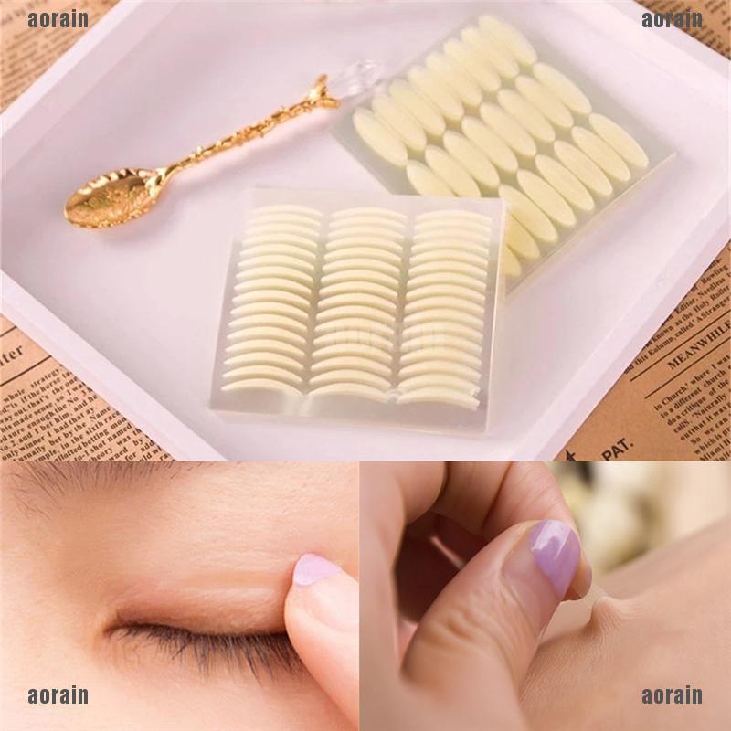 AG 240 Pairs White Thin Invisible Double Eyelid Adhesive Eyes Tape ...