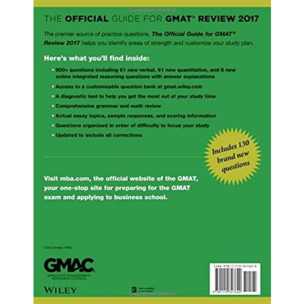 The Official Guide for GMAT Review 2017 - titee129 - ThaiPick