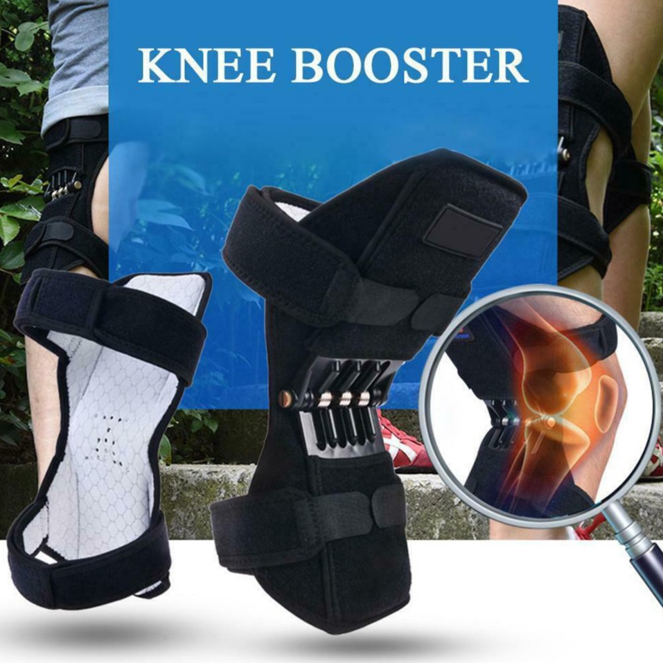 Knee Booster Joint Support Knee Pads Power Lift Climbing Squat Rebound ...
