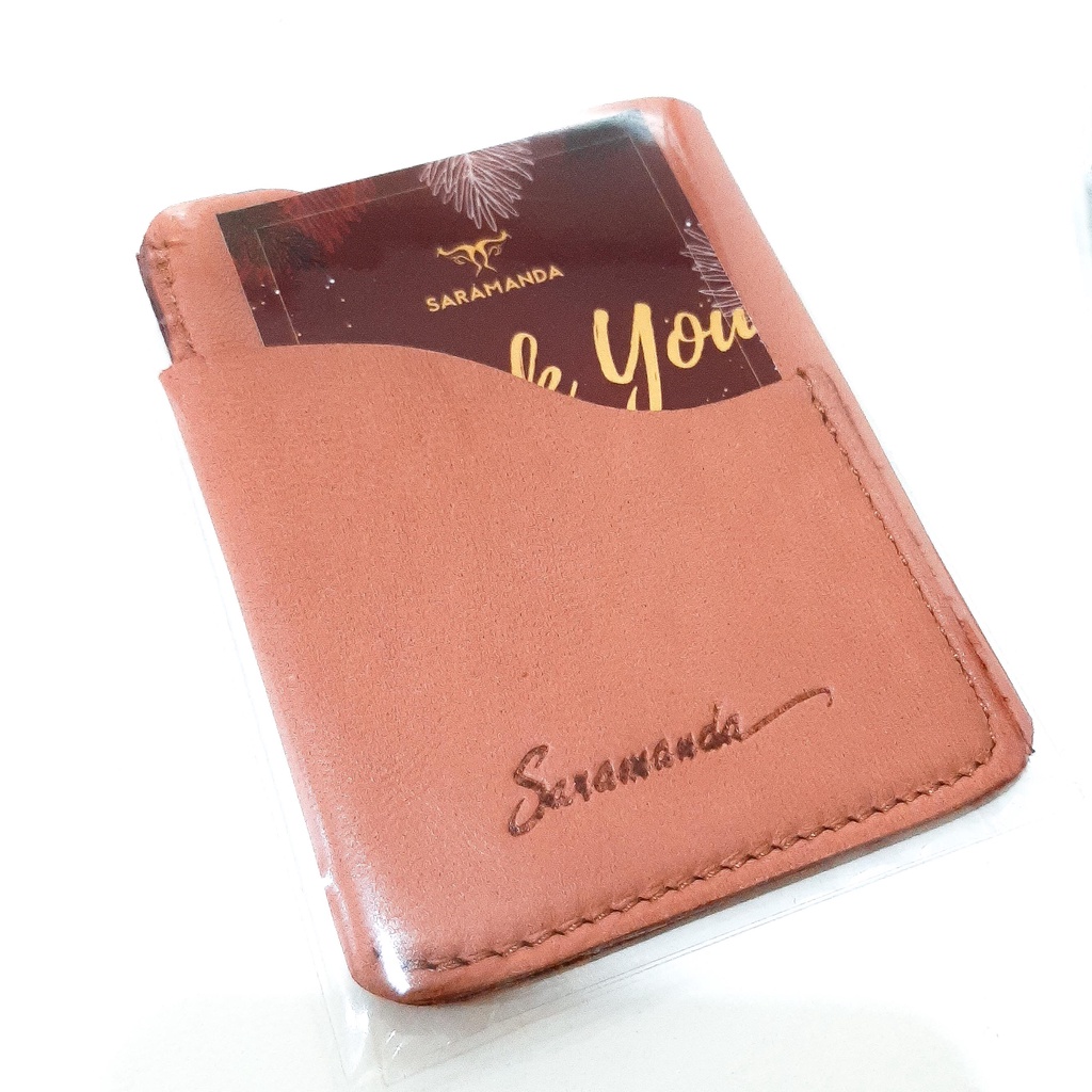 Saramanda Card Holder ซองใส่บัตร หนังลูกแกะฝรั่งเศส คละสี สำหรับสมาชิก ...