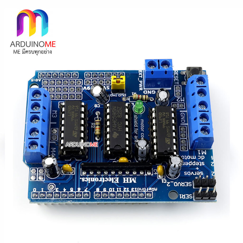 Commandes de moteurs pas-à-pas Commandes, contrôles moteur 2x Motor Drive Shield Expansion Board ...