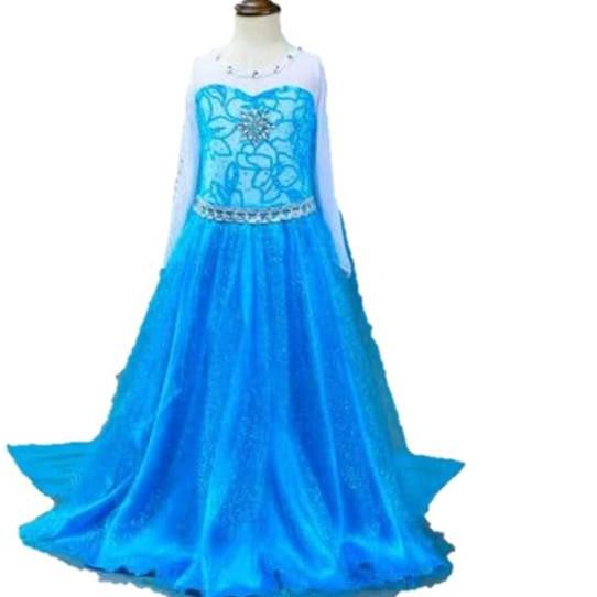 Tdm 92 Elsa ชุดเดรสปาร์ตี้วันเกิดลายดิสนีย์แฟชั่นเด็ก - taswiklseller.th - ThaiPick