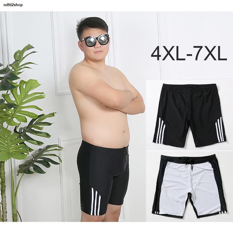 จัดส่งตรงจุดกางเกงว่ายน้ำชายไซส์ใหญ่ 4XL-7XL ลายเส้น สไตล์เรียบเท่ห์ กางเกงว่ายน้ำชายคนอ้วน ...
