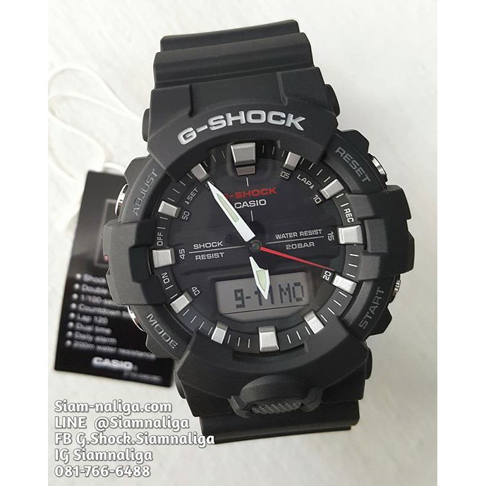 Casio G-SHOCK GA-800-1A นาฬิกากีฬาแฟชั่น - gengyue.th - ThaiPick