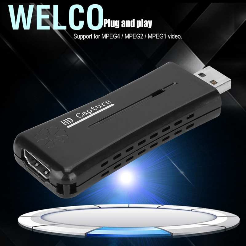 การ์ดภาพ Welco Hd Hdmi Usb 2 . 0 1920x1080 P สําหรับ Mpeg 4 Live Streaming - welcomehome.th ...