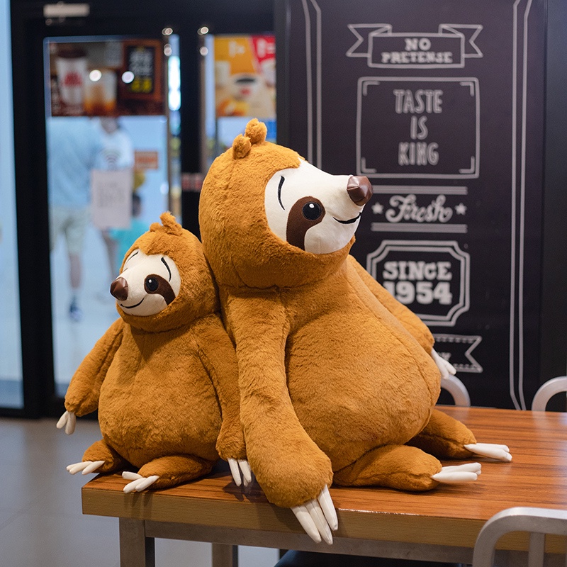 000 คน35 100CM Korea TV Backstreet Rookie Simulation Stuffed Sloth Toy Plush Sloths Soft Toy ...