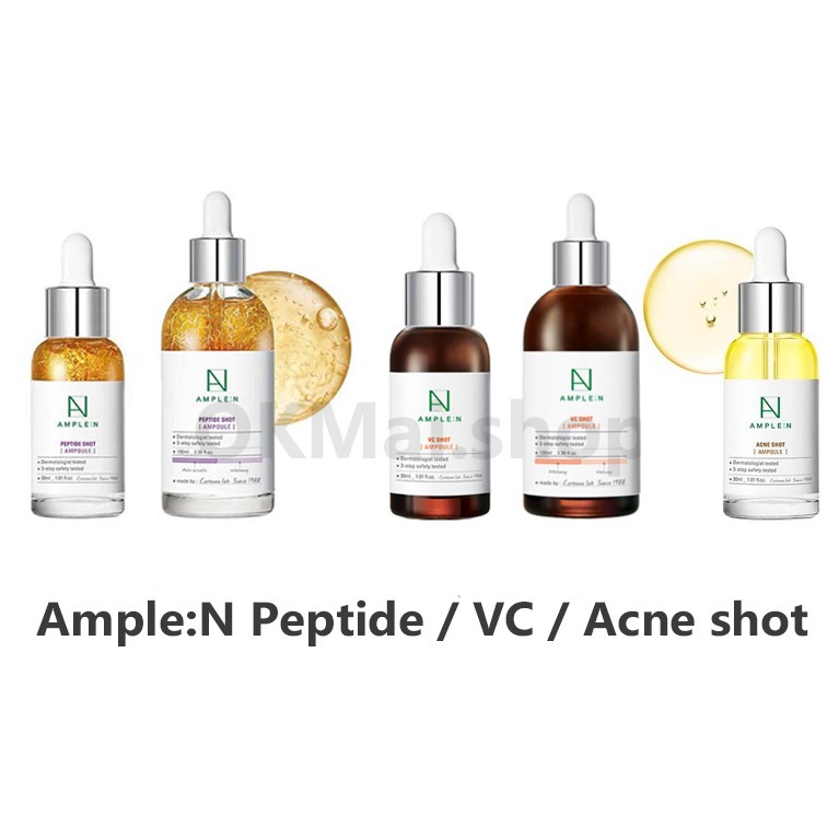 *ของแท้ พร้อมส่ง *Coreana AMPLE:N Peptide shot / VC Shot - okmai.shop ...