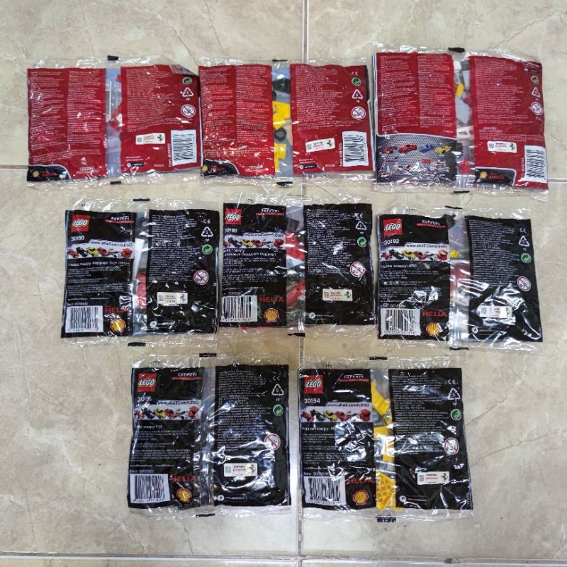 ยกเซ็ต!!เลโก้ lego ferrari shell V power ของแท้100% มีสติ๊กเกอร์กันปลอม ...