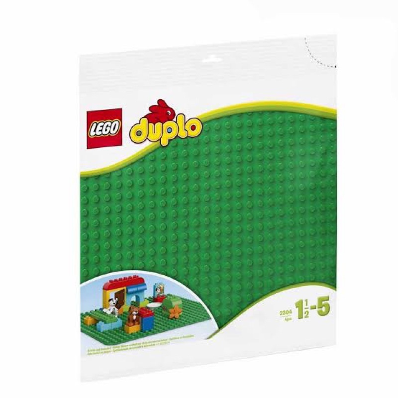 LEGO Duplo 2304 10980 Large Green Building Plate (15 X 15) ของใหม่ของ ...