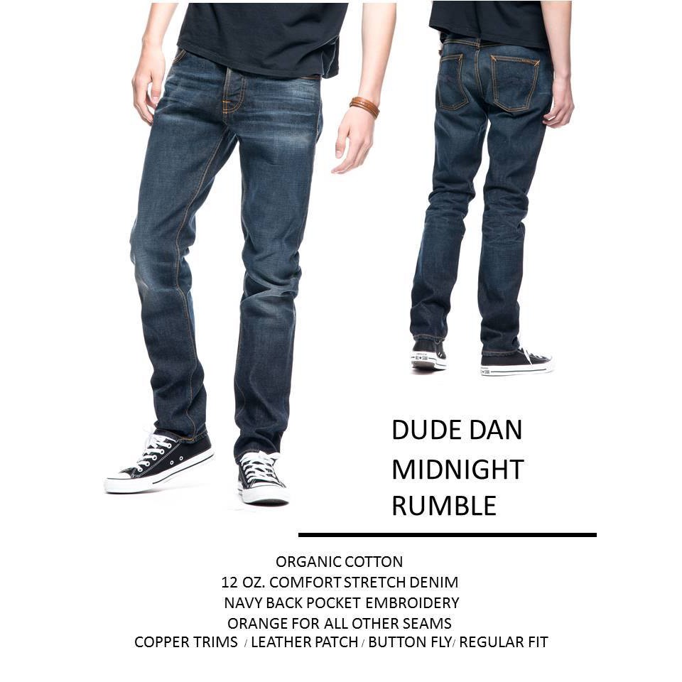 Nudie Jeans Dude Dan Midnight Rumble ไซส์ 29/32 | Shopee Thailand