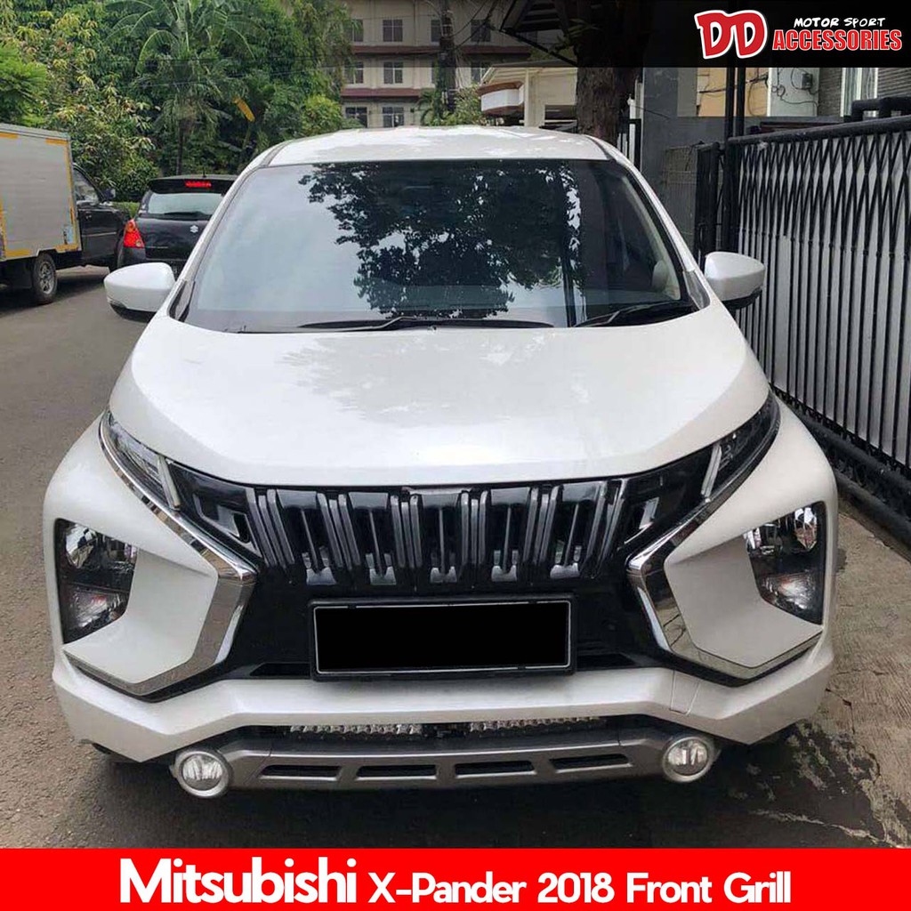 กระจังหนัา xpander x pander 2018 2019 2020 2021 ลาย Ralliart สีดำเงา ...