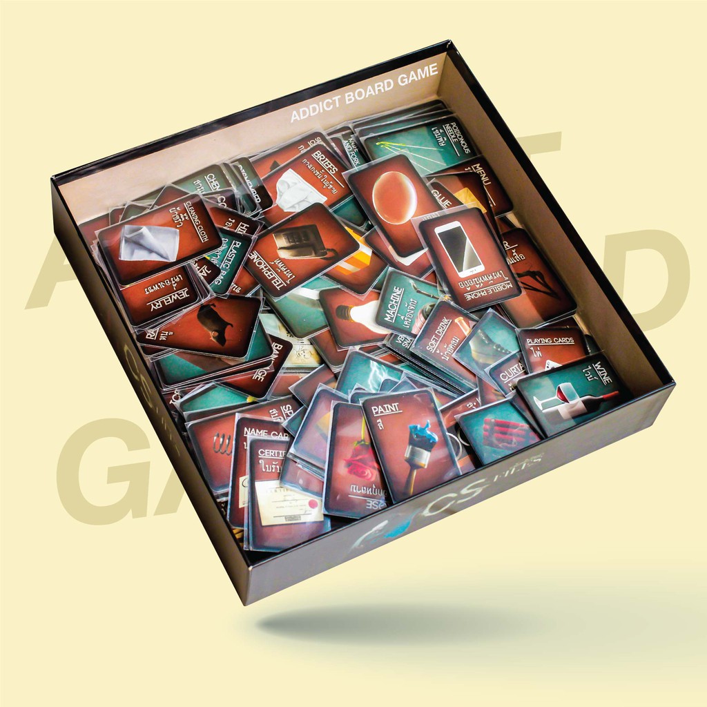 Board Game 】 แท้ 【ภาษาไทย】 Cs File แฟ้มคดีปริศนา CS Files บอร์ดเกม สาย ...