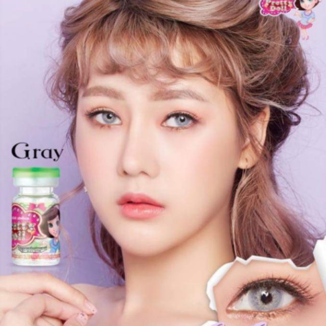 { ปกติ และ ค่าสายตา } คอนแทคเลนส์ ตาฝรั่ง Adele (mini) | Pretty doll ...
