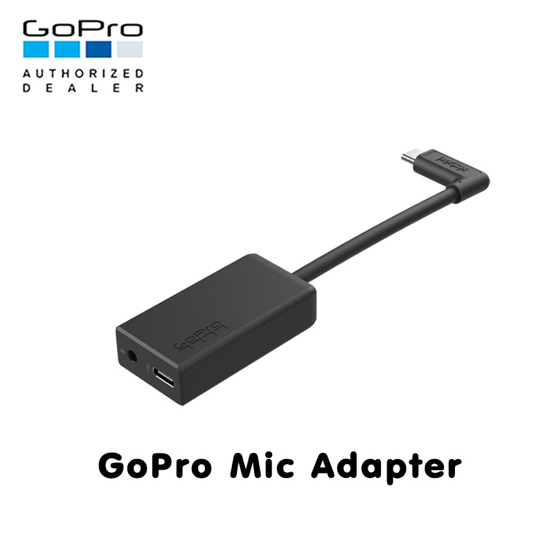 GoPro 11 10 9 8 7 6 5 Session GoPro Pro 3.5mm Mic Adapter แดปเตอร์ แท้ ...
