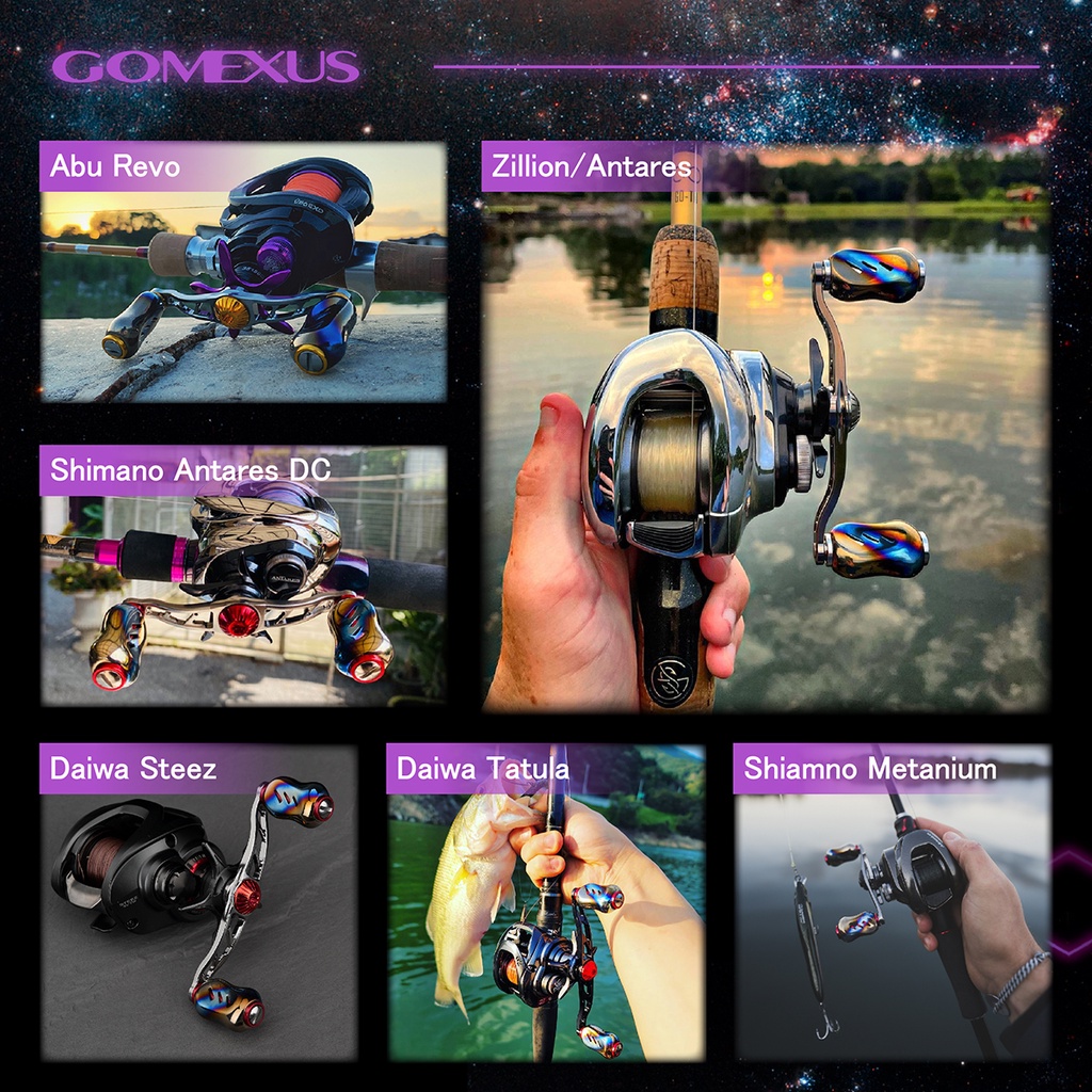 Gomexus 90-100mm รอกDaiwa tatula sv tw ไทเทเนียม แขนแต่งรอกSteez ...