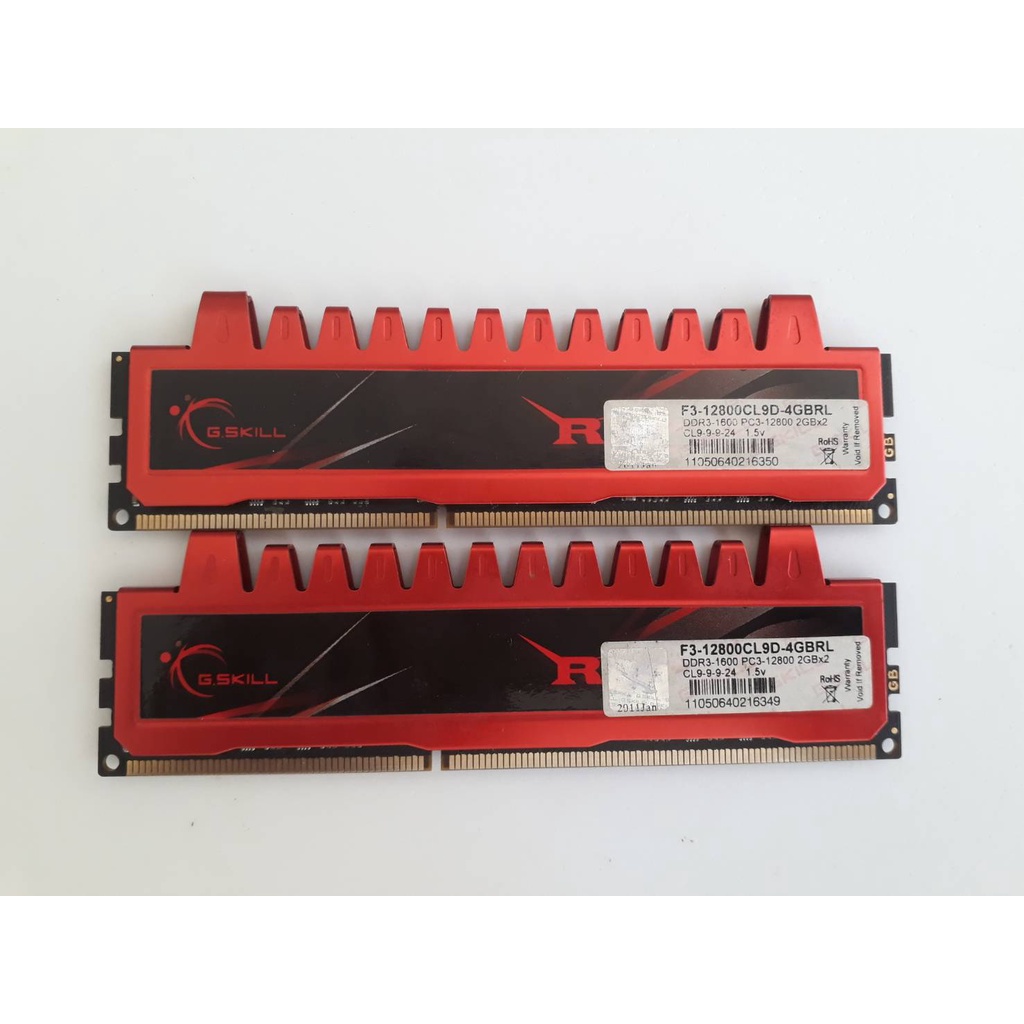 RAM G.skill RIPJAWS DDR3-Bus16004G (2G2G) สำหรับ PC ขายแพ็คคู่ ...