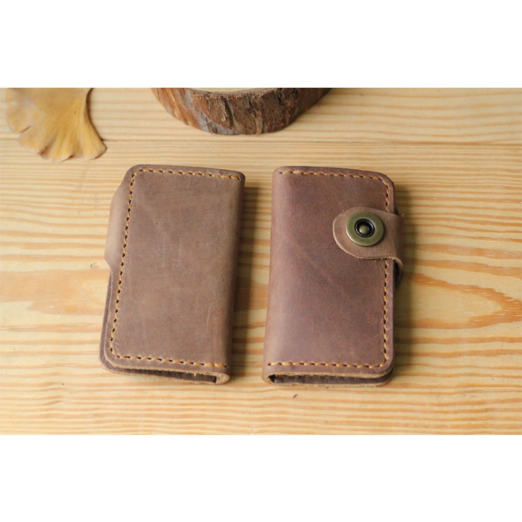 High Class Handmade Men Genuine Leather Key Holder Leather Key Wallet ...