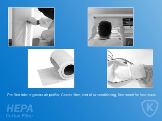 ผ้ากรองฝุ่น HEPA Cotton Filter ของแท้ - k2mobile - ThaiPick