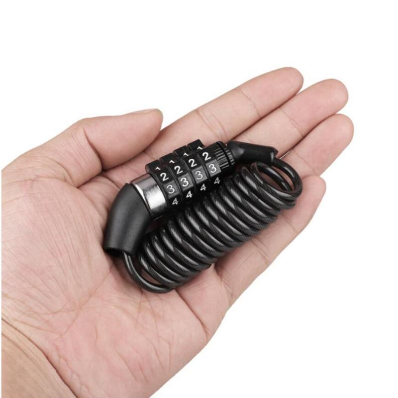 ล็อคป้องกันการโจรกรรมBike assword Lock AntiTheft MTB Combination Lock ...