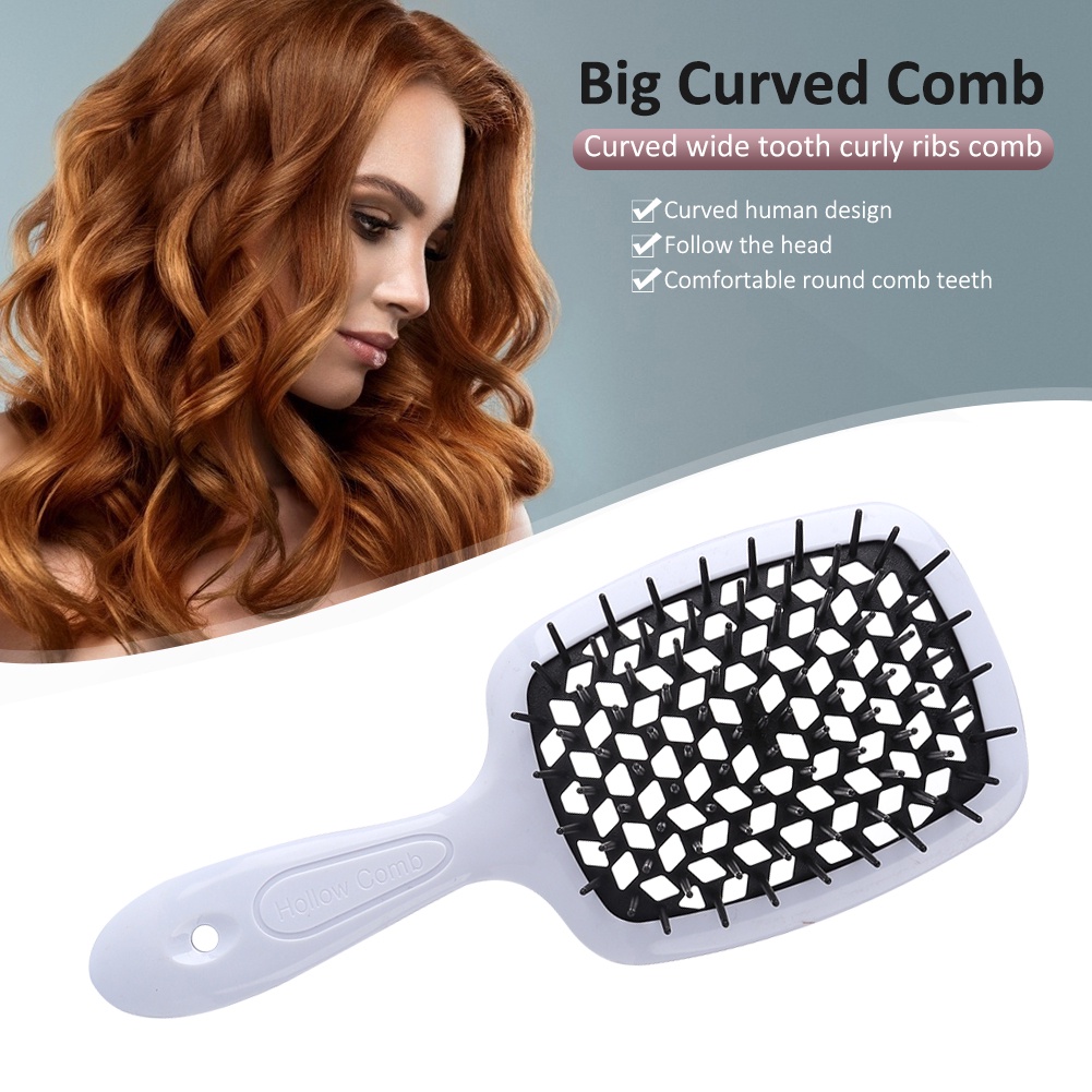 Tangled Hair Brush Salon Hair Styling Tools Large late Combs Massage ...