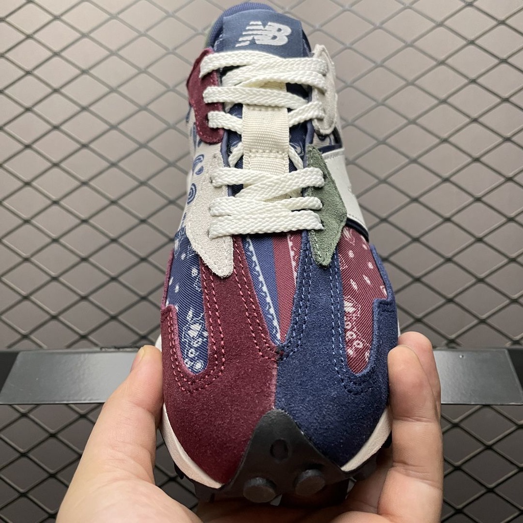 นิวบาลานซ์ NB 327 New Cashew Flower Retro Low-top Sports Jogging Shoes ...