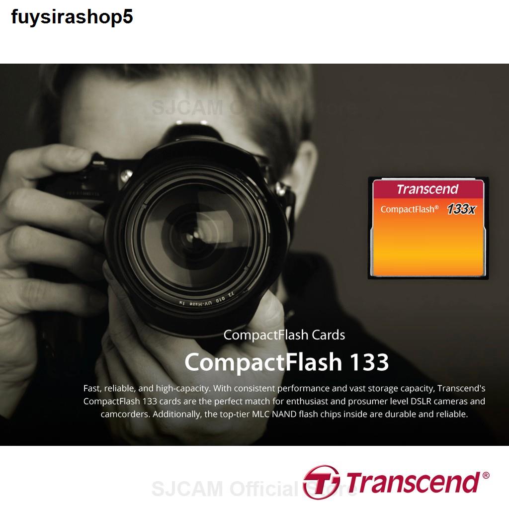 จัดส่งกรุงเทพฯจัดส่งเฉพาะจุดTranscend CompactFlash CF Card 2GB 133x (TS2GCF133) ความเร็ว อ่าน up ...