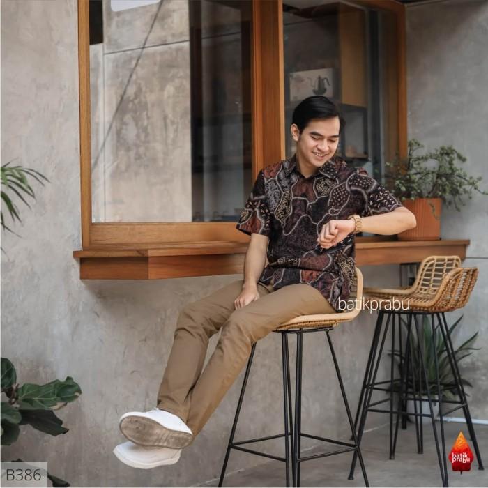 ผ้าบาติก สําหรับผู้ชาย เสื้อเชิ้ต ผ้าฝ้าย ผ้าบาติก ทรงตรง ลาย Stoneraden B386 - elasorean1s.th ...