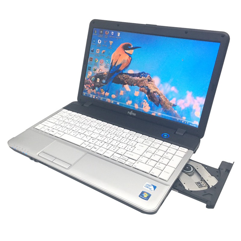 Notebook โน๊ตบุ๊คมือสอง Fujitsu Lifebook A512f Intel Celeron B730 1 80